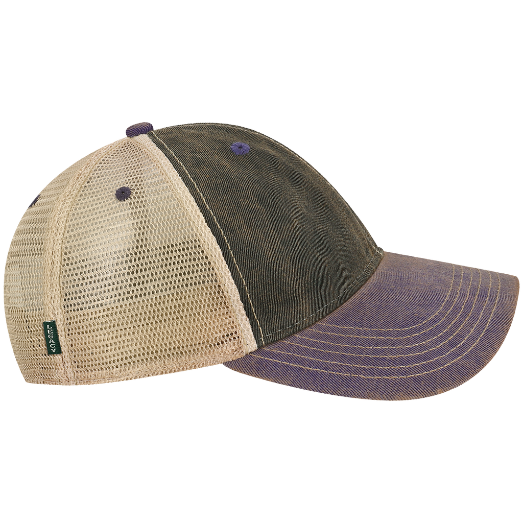 Clemson Black/Purple Old Favorite Trucker – L2 Brands
